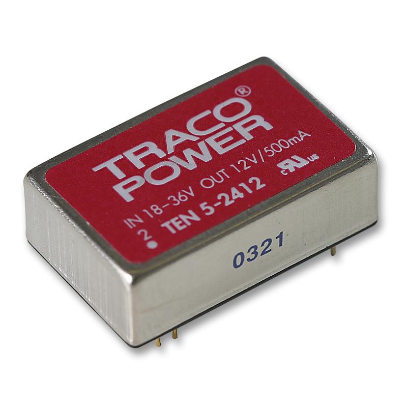 CONVERTER DC/DC 5W 12V TEN 5-2412 TRACOPOWER製｜電子部品・半導体通販のマルツ