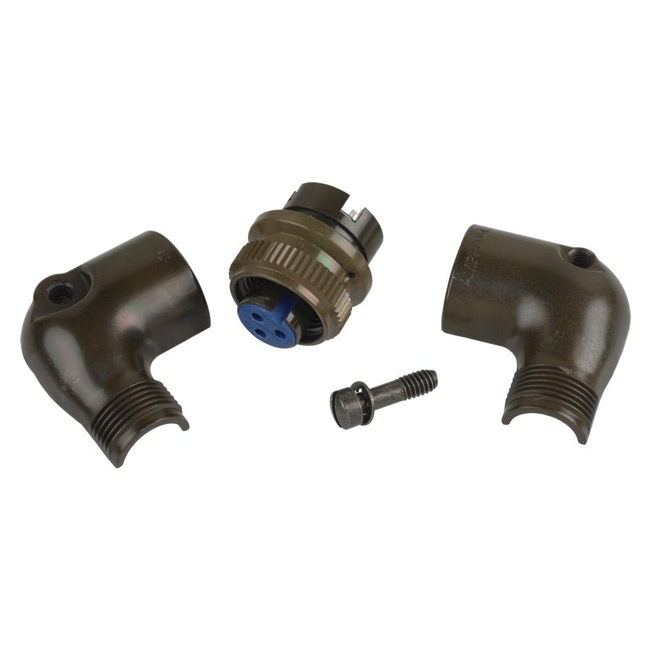 CIRCULAR CONNECTOR PLUG SIZE 10SL 3 POSITION CABLE 97-3108B-10SL-3S ...