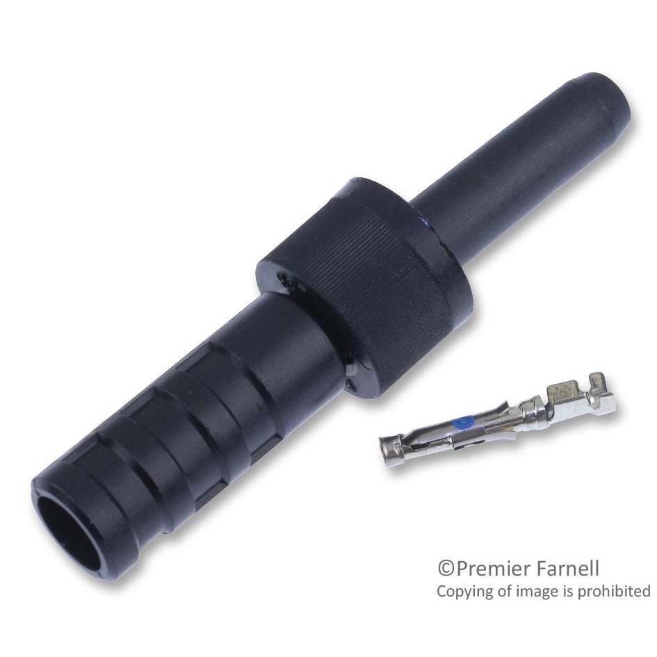 CIRCULAR CONNECTOR PLUG 1 POSITION 5-861610-2 AMP Connectors / TE ...