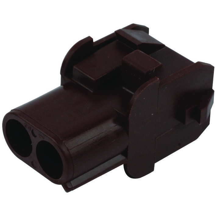 PLUG & SOCKET HOUSING RECEPTACLE NYLON 1-480699-1 AMP Connectors / TE ...