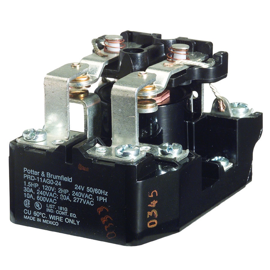RELAY DPDT 250VAC 125VDC 20A PRD-11DJ0-24 TE Connectivity(Tyco ...