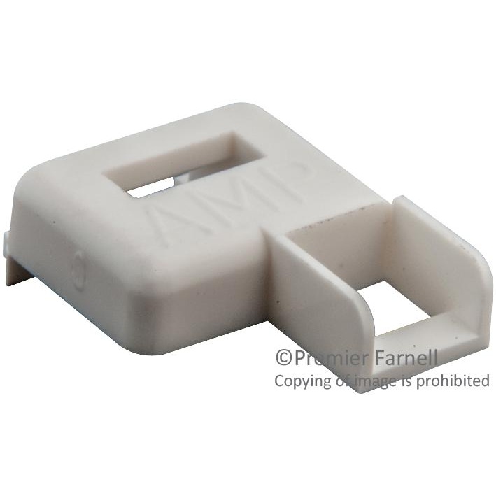 STRAIN RELIEF ADAPTER NYLON 643182-2 AMP Connectors / TE Connectivity製 ...