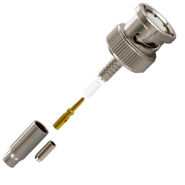 RF COAXIAL BNC STRAIGHT PLUG 50OHM 31-315 Amphenol RF製｜電子部品・半導体通販のマルツ