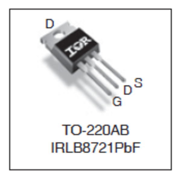 NチャンネルパワーMOSFET IRLB8721PBF インフィニオン製｜電子部品・半導体通販のマルツ