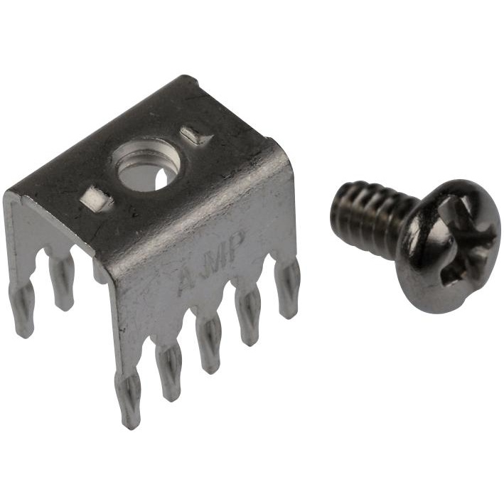 POWER TAP CONNECTOR 10 POSITION THROUGH HOLE 5055558-4 AMP Connectors ...