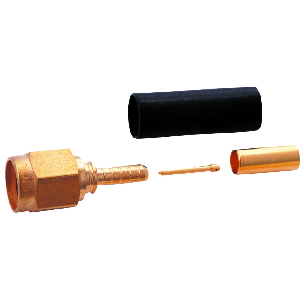 RF/COAXIAL SMA PLUG STRAIGHT 50 OHM CRIMP 132193 Amphenol RF製｜電子部品・半導体 ...