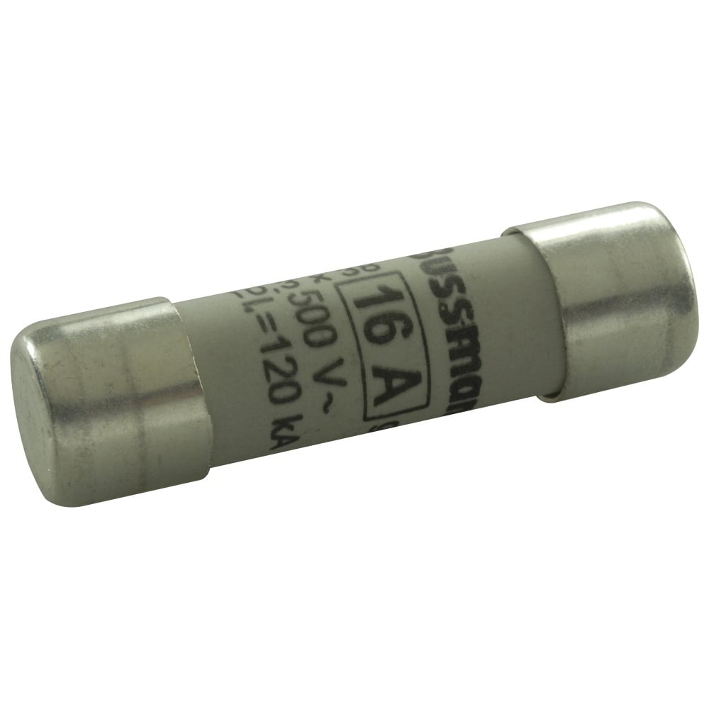 FUSE 16A MOTOR RATED 10X38 500V C10M16 EATON BUSSMANN SERIES製｜電子部品・半導体 ...