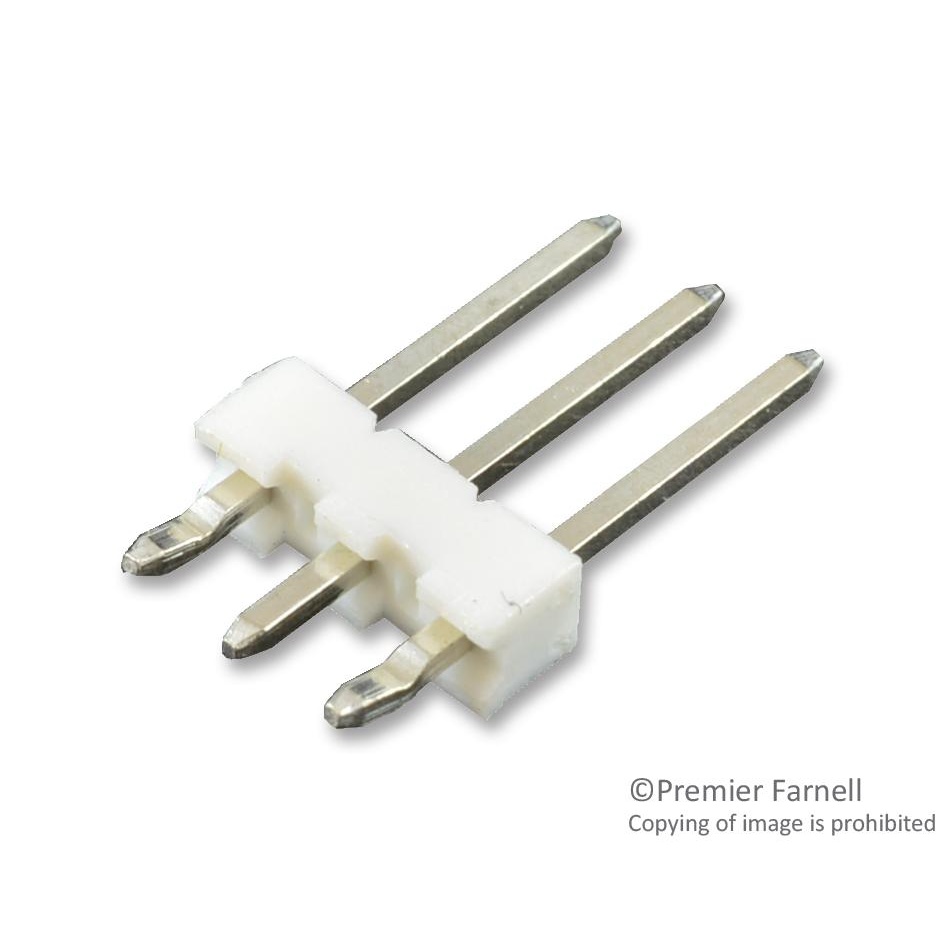 WIRE-BOARD CONNECTOR HEADER 3 POSITION 0.1IN 3-644695-3 AMP Connectors ...