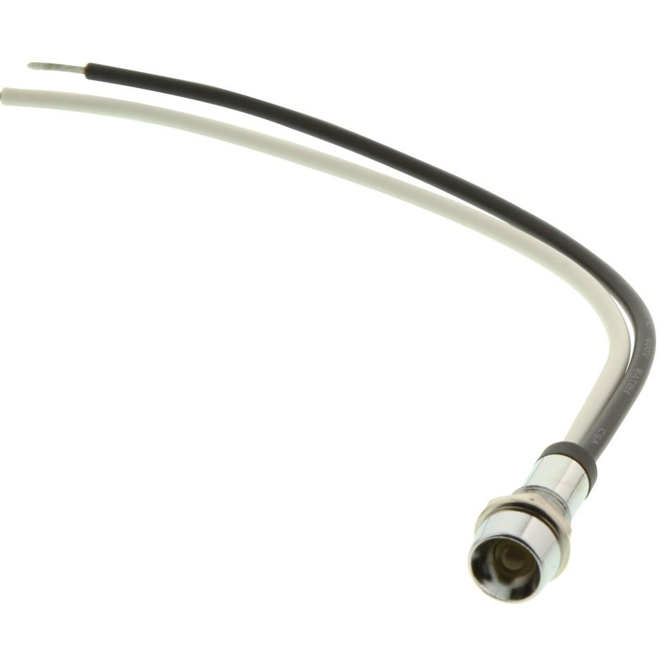 PANEL MOUNT INDICATOR LED 8.2MM YELLOW 120V SSI-LXR9126SYD110V Lumex ...