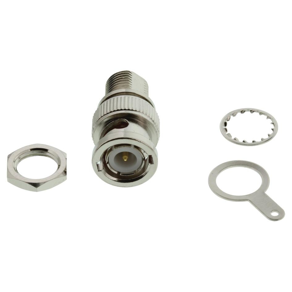 RF/COAXIAL BNC BULKHEAD PLUG 50 OHM SOLDER 112420 Amphenol RF製｜電子部品・半導体 ...