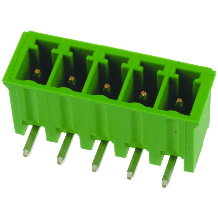 TERMINAL BLOCK HEADER 3.81MM 5 POSITION 284513-5 TE Connectivity(Tyco ...