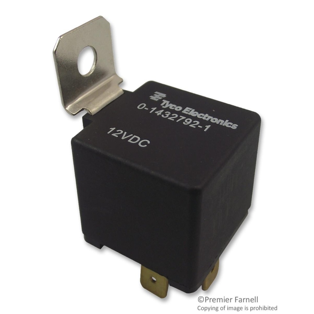 RELAY AUTOMOTIVE SPDT 16VDC 35A 1432792-1 TE Connectivity(Tyco ...