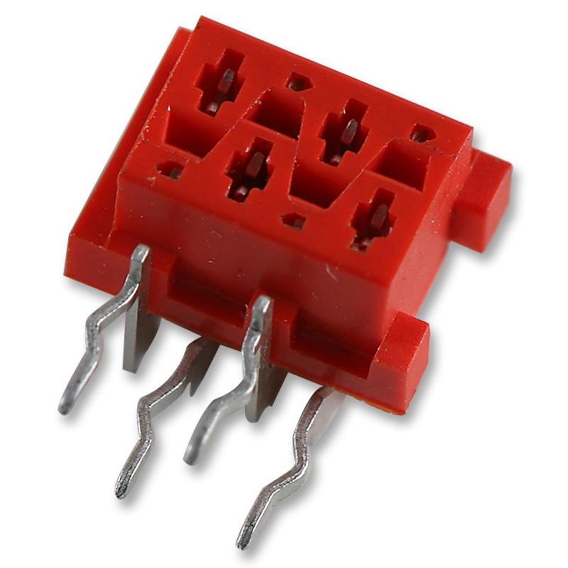 CONNECTOR RCPT 4POS 2ROW 1.27MM 7-215460-4 AMP Connectors / TE ...