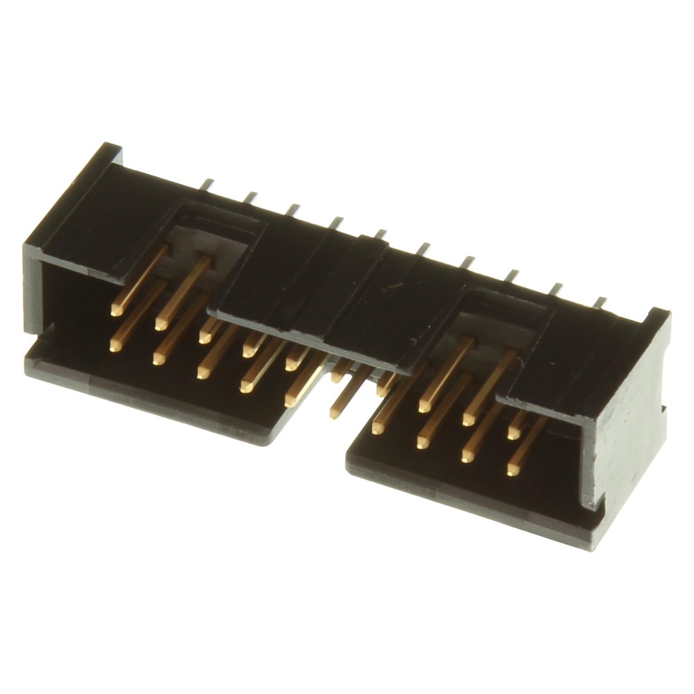 CONNECTOR HEADER 20POS 2ROW 2.54MM 5103308-5 AMP Connectors / TE ...