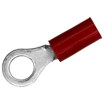 TERMINAL RING TONGUE #10 CRIMP RED FULL REEL 2-320552-1 AMP Connectors ...