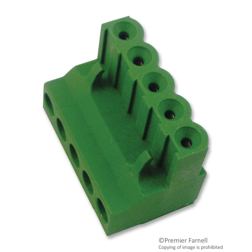 TERMINAL BLOCK PLUGGABLE 4POS 12AWG 796640-4 TE Connectivity(Tyco ...