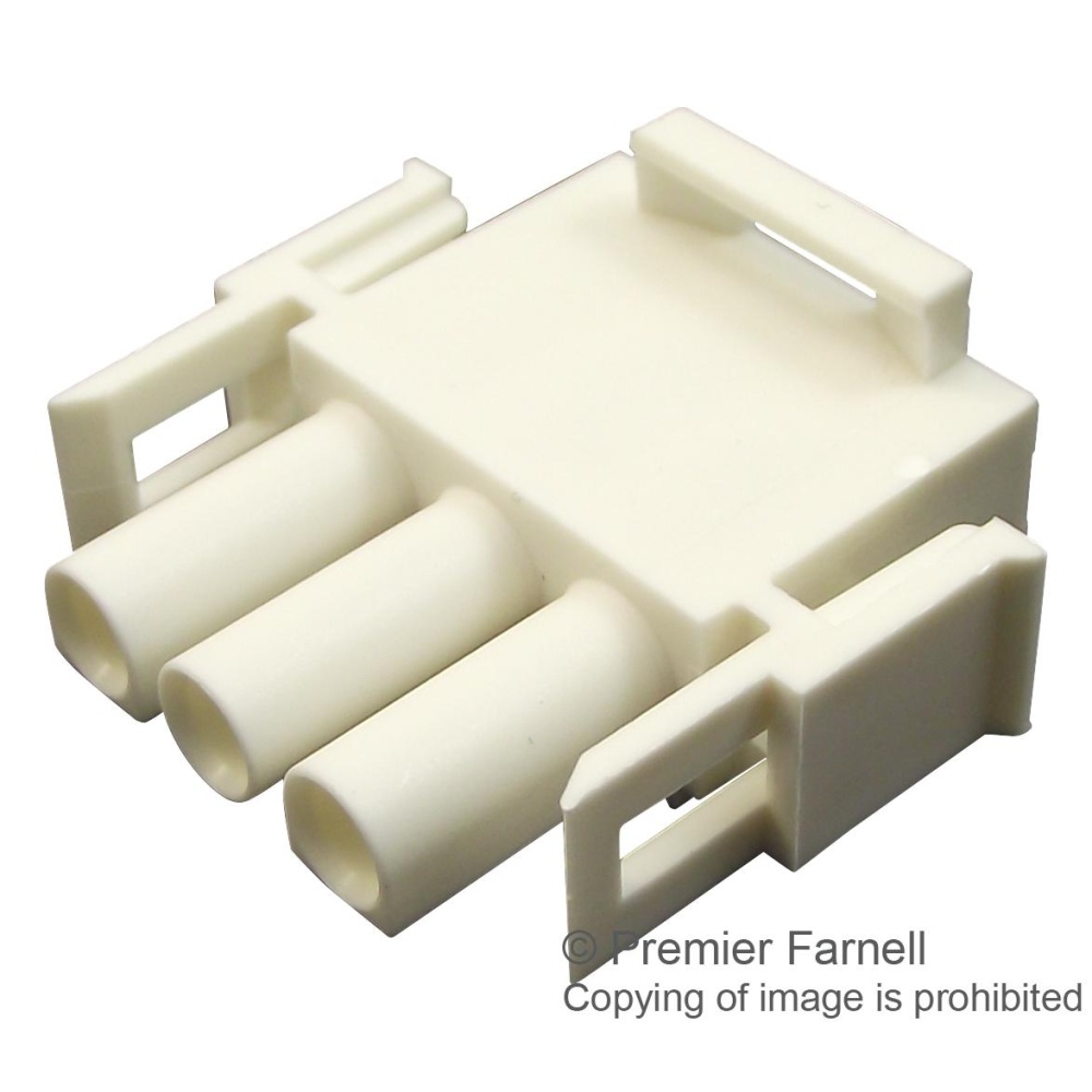 RECTANGULAR POWER HOUSING PLUG CABLE 1241809-2 AMP Connectors / TE ...