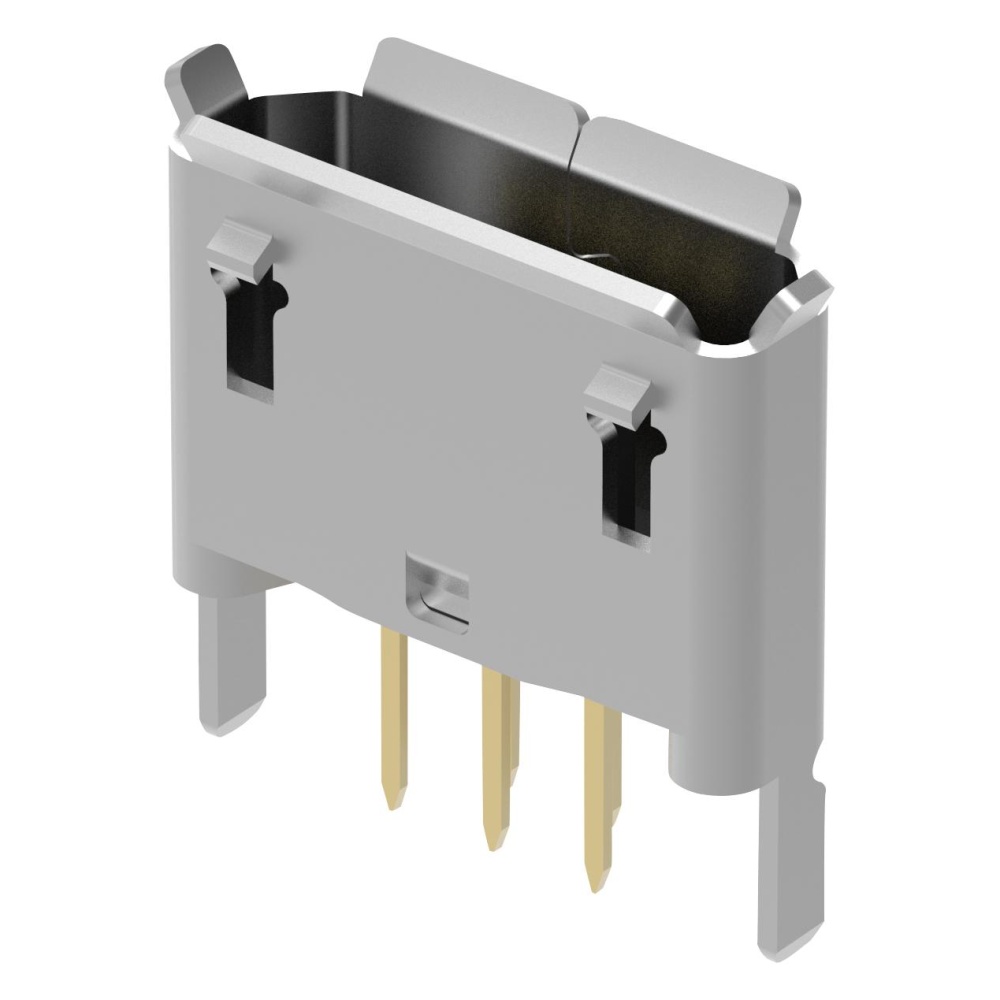 MICRO USB 2.0 TYPE B RECEPTACLE THT USB3131-30-0230-A GCT (GLOBAL ...