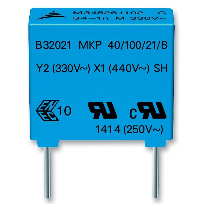 CAP 3300PF 20% PP B32021A3332M289 EPCOS (TDK)製｜電子部品・半導体通販のマルツ