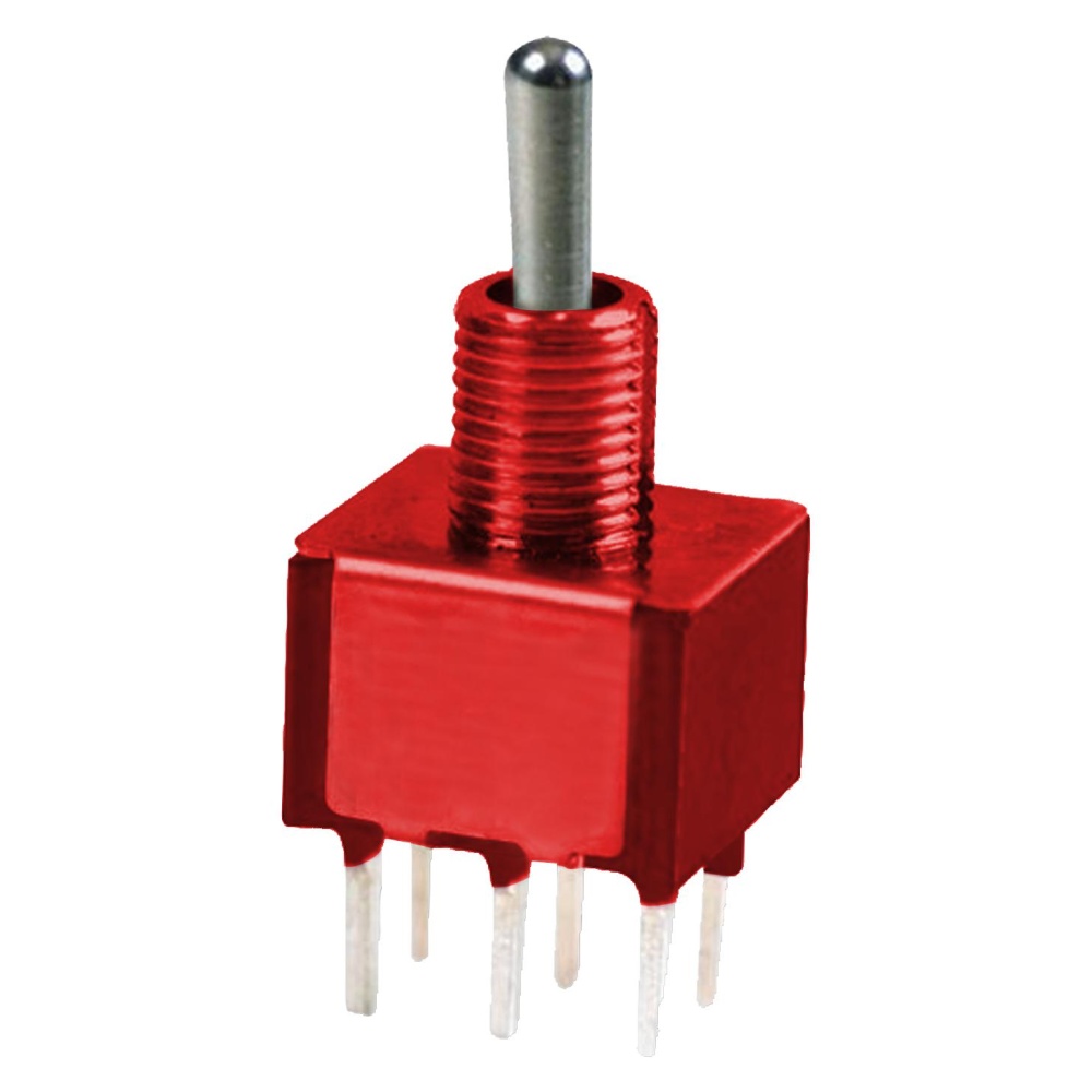 TOGGLE SWITCH DPDT 5A 120VAC SOLDER 100AWDP3T1B1M2QEH E-Switch製｜電子部品 ...