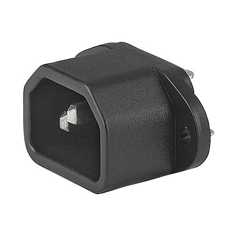 IEC C14 INLET 10A 250VAC QC PANEL 6162.0043 Schurter Inc.製｜電子部品・半導体通販のマルツ