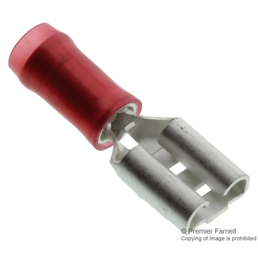 FEMALE DISCONNECT 0.25inch 22-18AWG 8-640903-1 AMP Connectors / TE ...