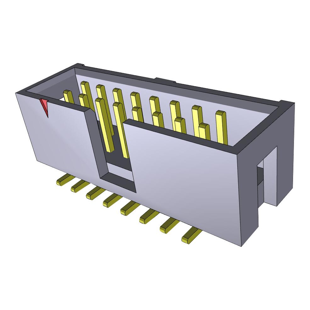 CONNECTOR HEADER 16POS 2ROW 2.54MM HTST-108-01-T-DV Samtec Inc.製｜電子部品 ...