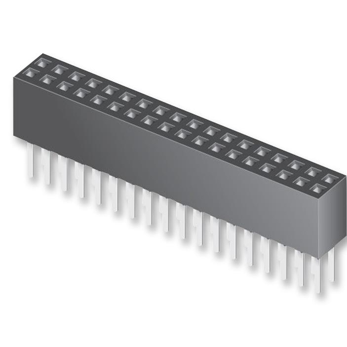 CONNECTOR RCPT 6POS 2ROW 1.27MM SFMC-103-01-S-D Samtec Inc.製｜電子部品・半導体通販のマルツ