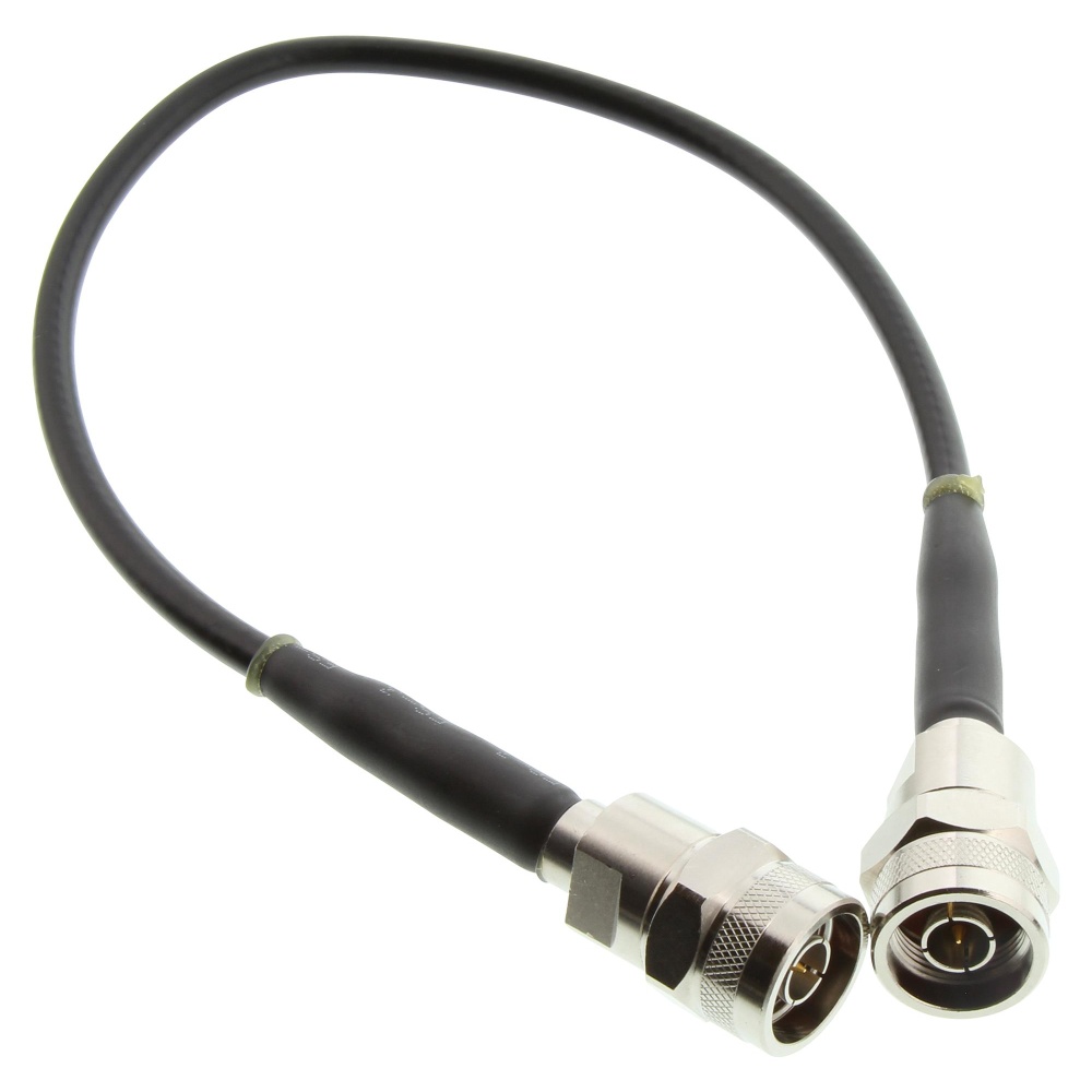 N-TYPE STRAIGHT PLUG TO N-TYPE STRAIGHT PLUG ON LMR 240 CABLE ARC 0.50 ...
