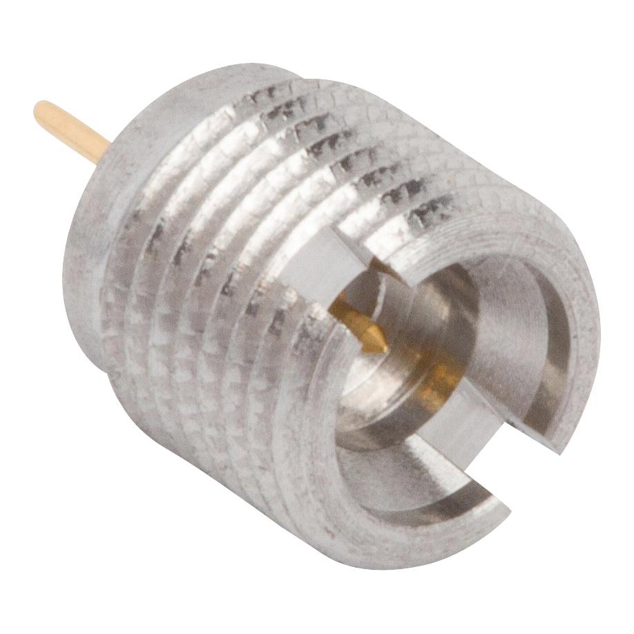 SMPM STRAIGHT THREAD-IN JACK MALE CONTACT FULL DETENT POST TERMINATION ...