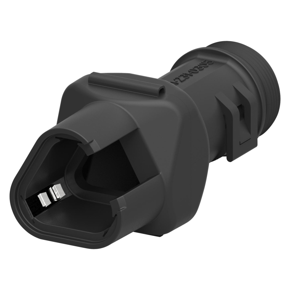 BACKSHELL PLUG 180 DEG PA BLACK 1011-231-0305 TE Connectivity(Tyco ...