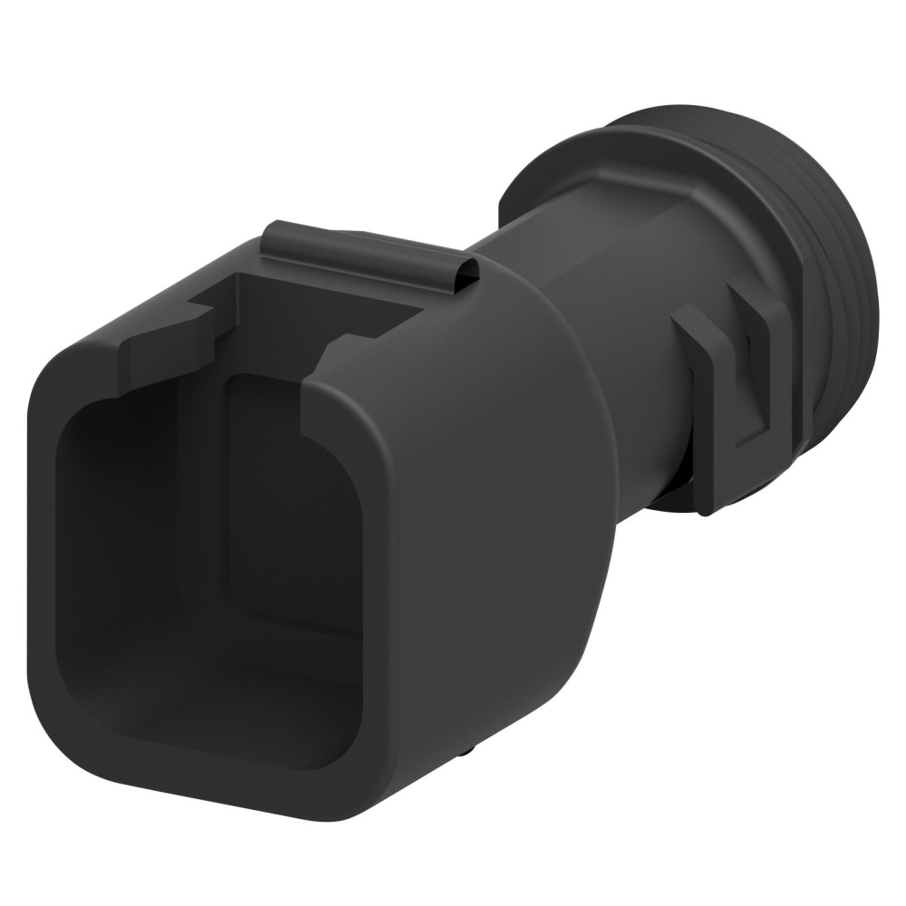 BACKSHELL PLUG 180 DEG PA BLACK 1011-239-0605 TE Connectivity(Tyco ...