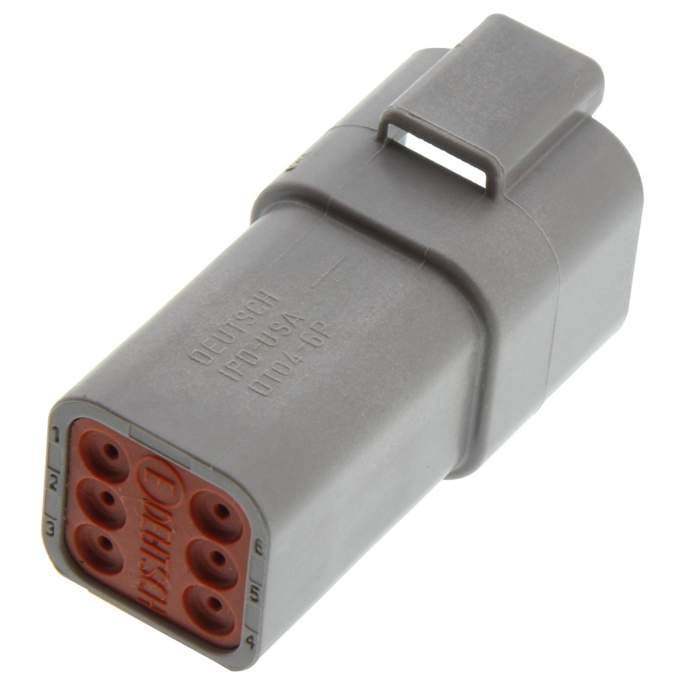 AUTOMOTIVE HOUSING RCPT 6POS 13A DT04-6P-C015 DEUTSCH / TE Connectivity製｜電子部品・半導体通販のマルツ