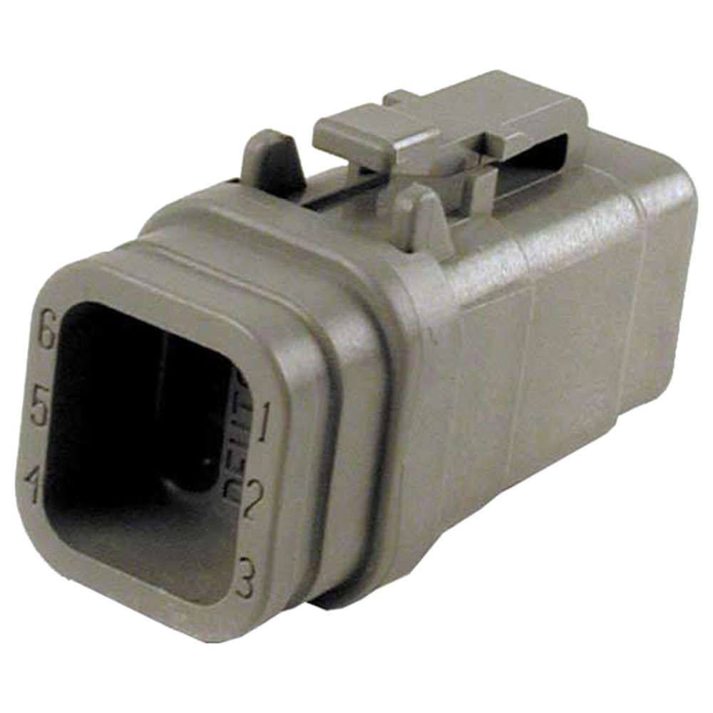 AUTOMOTIVE HOUSING PLUG 6POS 7.5A DTM06-6S-E007 DEUTSCH / TE ...