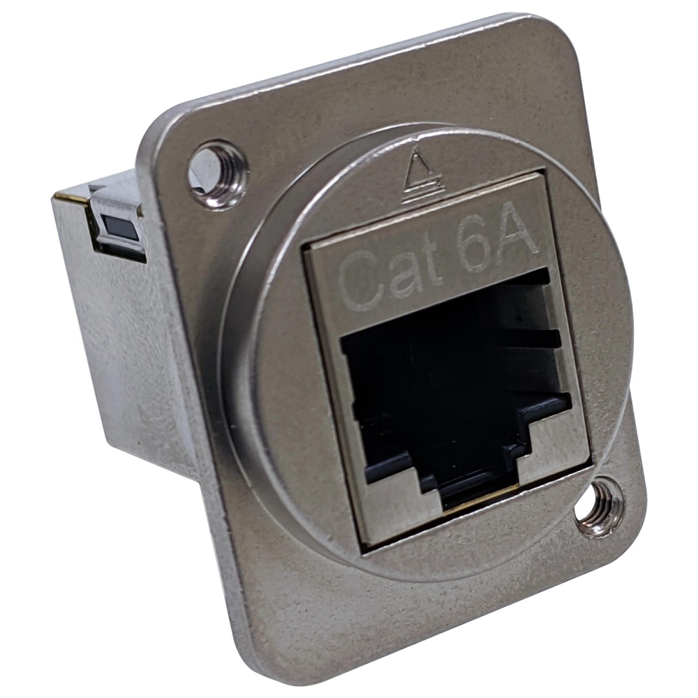 ADAPTER SHLD RJ45 JACK-JACK 8P8C/CAT6A EHRJ45D6ASM3 Switchcraft Inc.製 ...