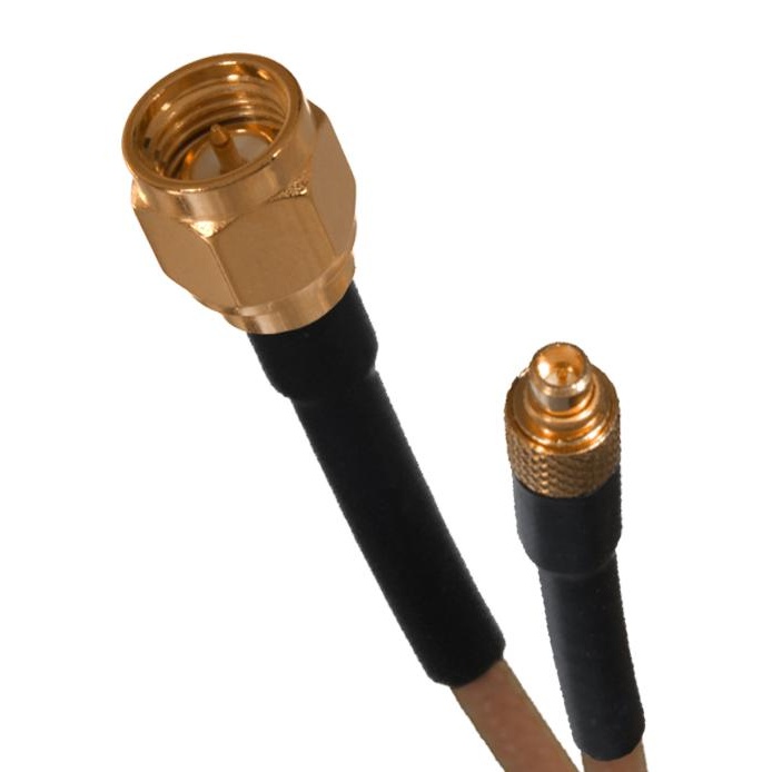 COAX CABLE RG174 SMA-MMCX PLUG 3inch 415-0202-MM75 Cinch Connectivity ...