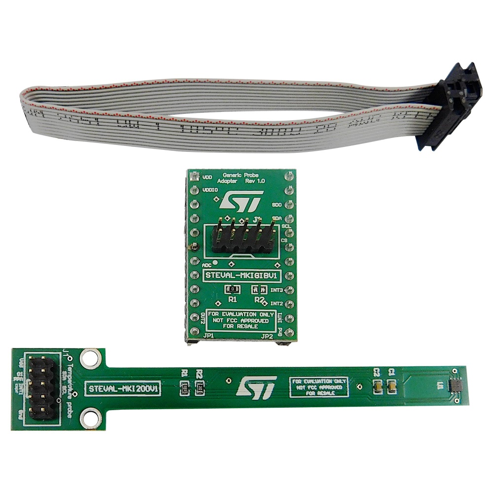 EVAL PROBE KIT TEMPERATURE SENSOR STEVAL-MKI200V1K STマイクロエレクトロニクス製｜電子部品 ...