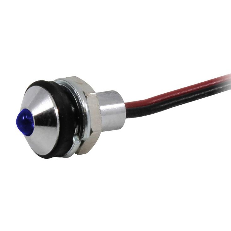 LED PANEL INDICATOR 6MM BLU 28VDC CD-1-8711-9933-I Visual ...