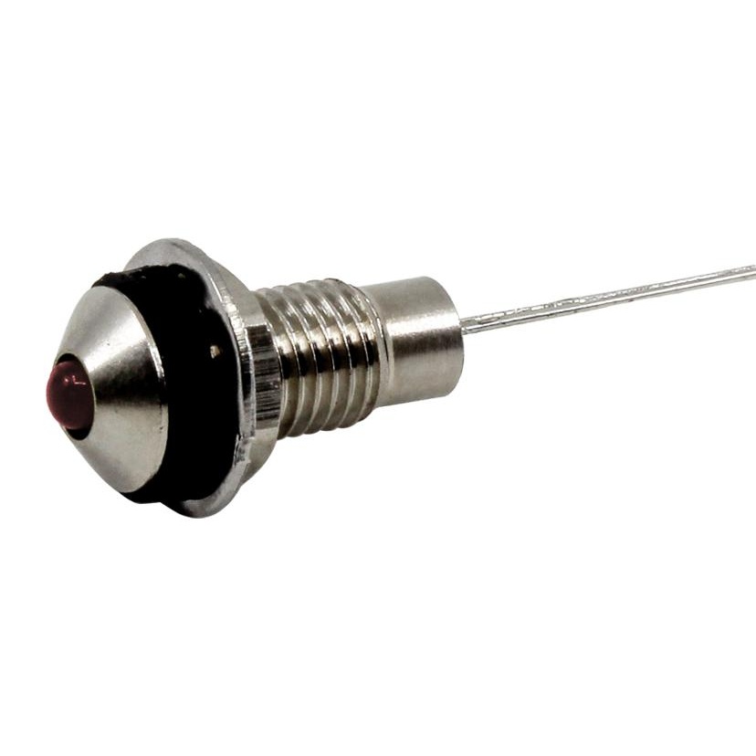 LED PANEL INDICATOR 6MM RED 12VDC CDLB-0-2702-9908-I Visual ...