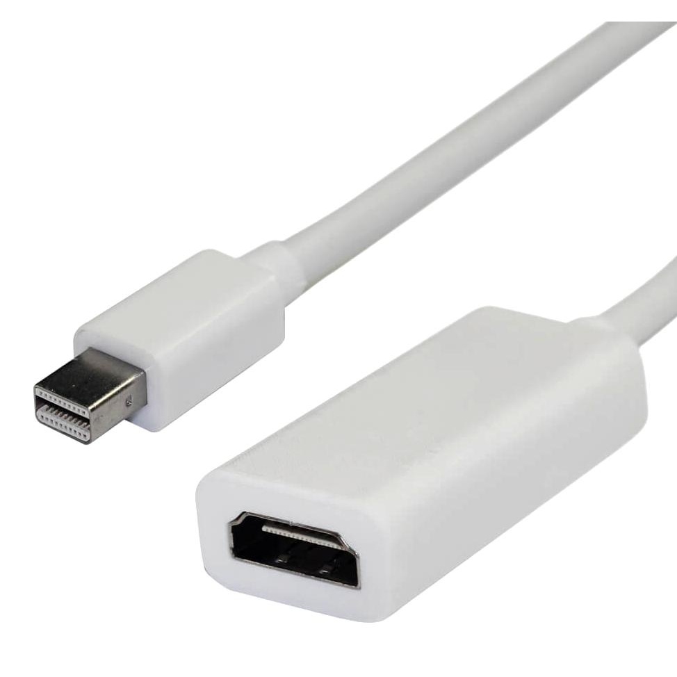 MINI DP PLUG TO HDMI SOCKET ADAPTOR WHT 2409EMH VIDEK製｜電子部品・半導体通販のマルツ