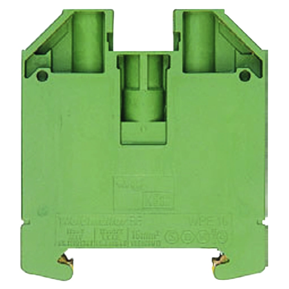 TERMINAL BLOCK DIN RAIL 2 POSITION 14-6AWG 1010400000 Weidmuller製｜電子部品 ...