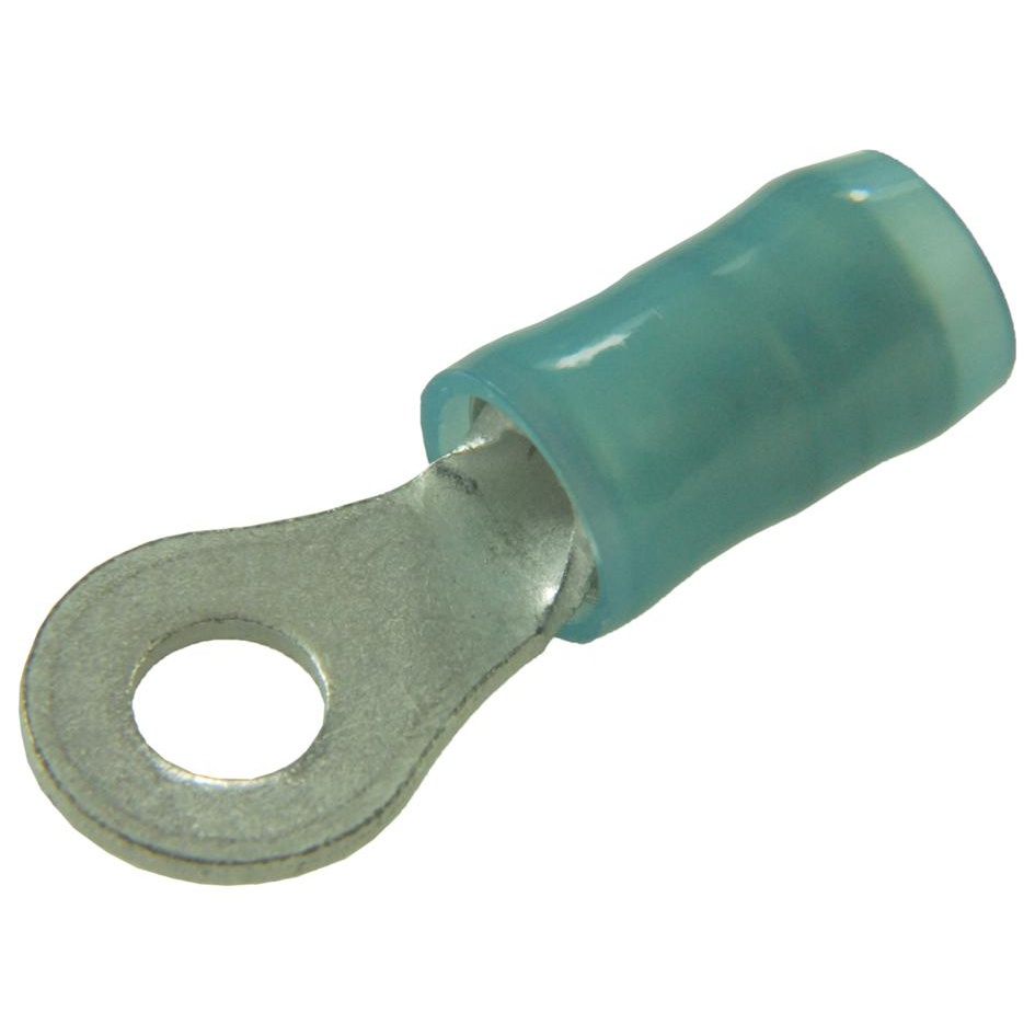 TERMINAL RING TONGUE #6 CRIMP BLUE 51864. AMP Connectors / TE ...