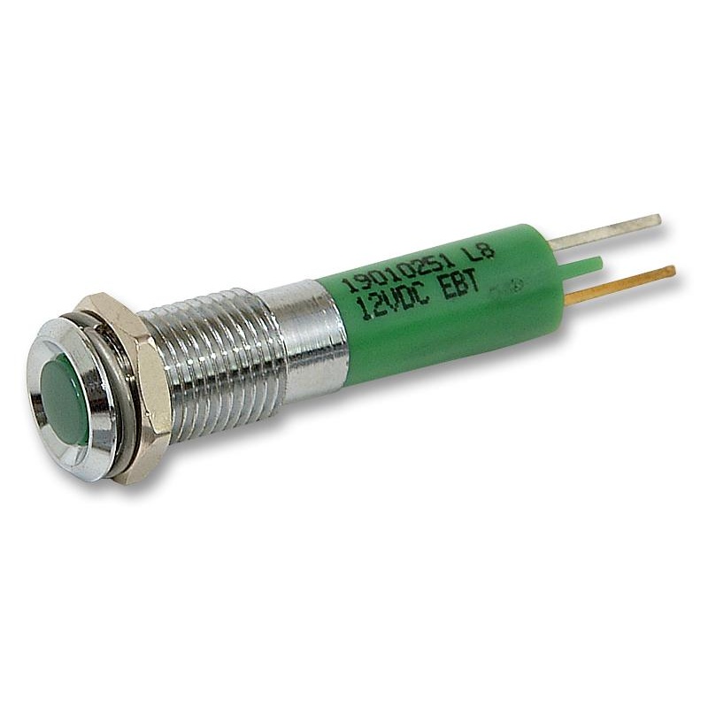 LED INDICATOR 12V GREEN 19010251 CML INNOVATIVE TECHNOLOGIES製｜電子部品・半導体 ...