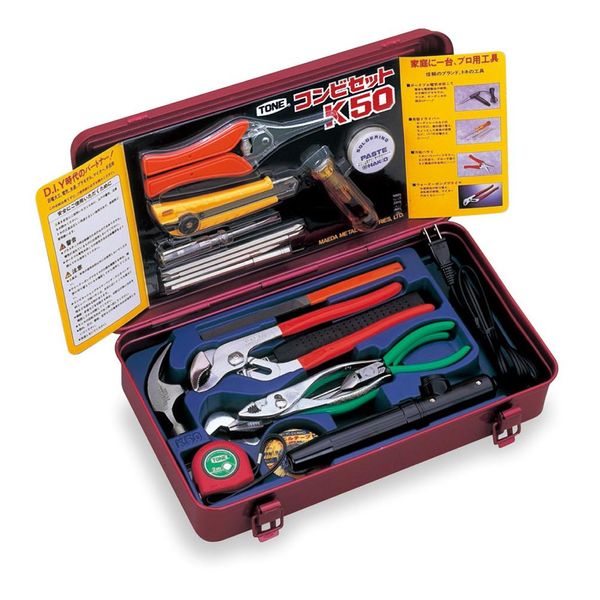 コンビネーションツールセット(一般家庭用) K50 TONE製｜電子部品・半導体通販のマルツ