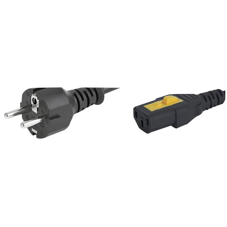 LEAD V-LOCK EU PLUG C13 2M BLK 6051.2003 Schurter Inc.製｜電子部品・半導体通販のマルツ