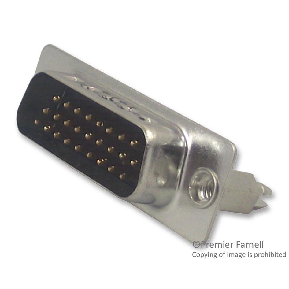 CONNECTOR HD D SUB PLUG 26POS L717HDAH26POL2RM5 Amphenol Communications ...