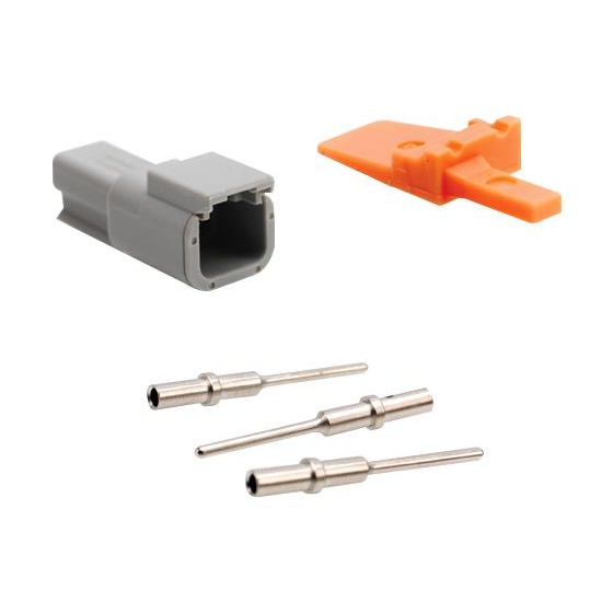 KIT RCPT CONN/WEDGELOCK/CONTACT 2POS ATM04-2P-KIT01 AMPHENOL SINE ...