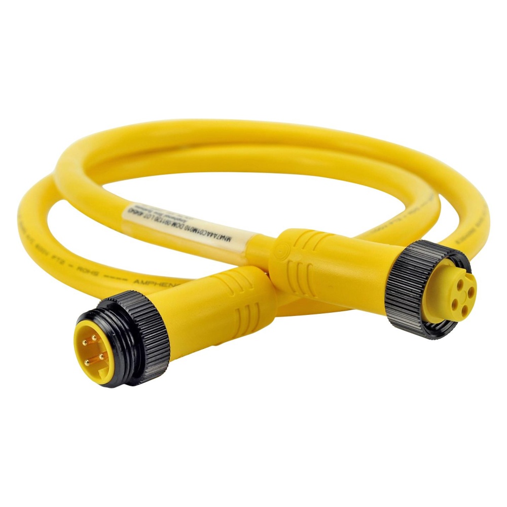 SENSOR CORD 4P 7/8inch PLUG-RCPT 16.4 MN47A4AC01M050 AMPHENOL SINE ...