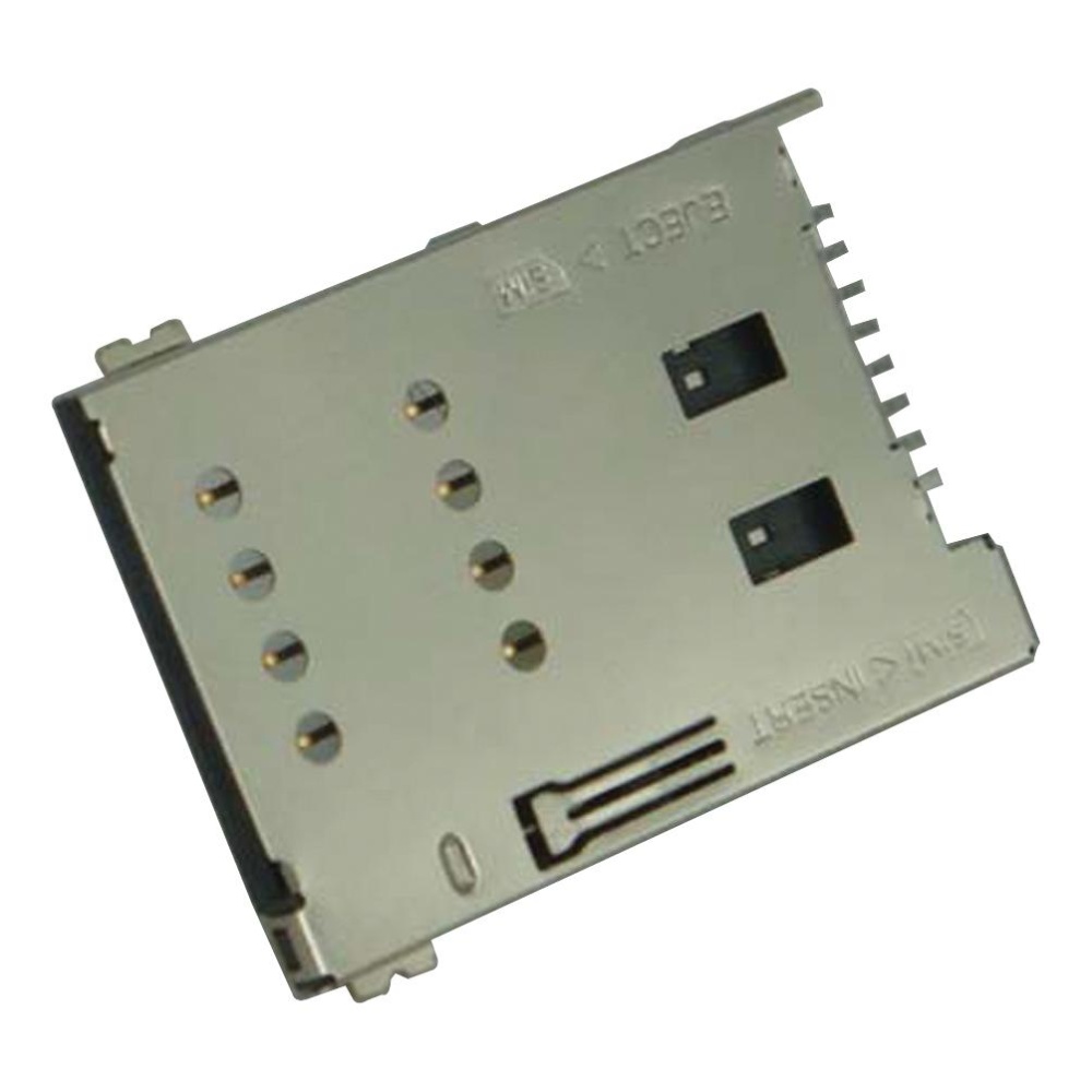 CONN SIM SOCKET PUSH IN-PULL OUT 101-00271-82 Amphenol Communications ...