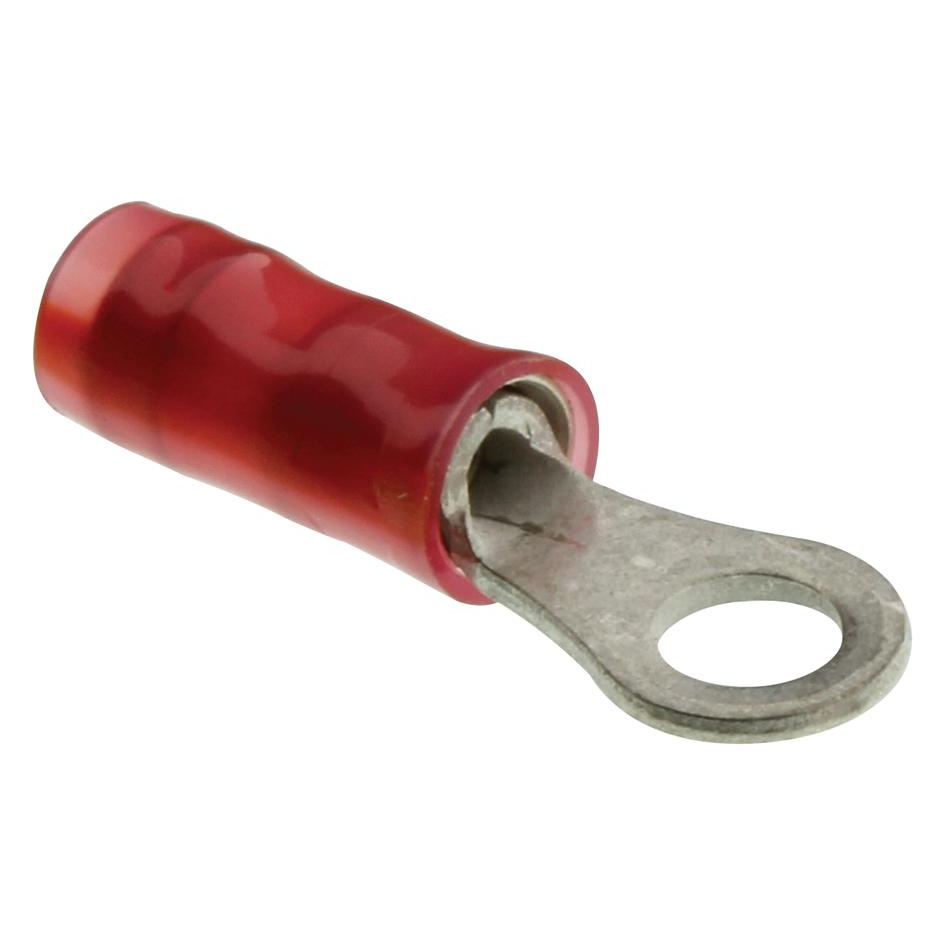 TERMINAL RING TONGUE 1/4inch 18AWG RED 224793-000 TE Connectivity(Tyco ...
